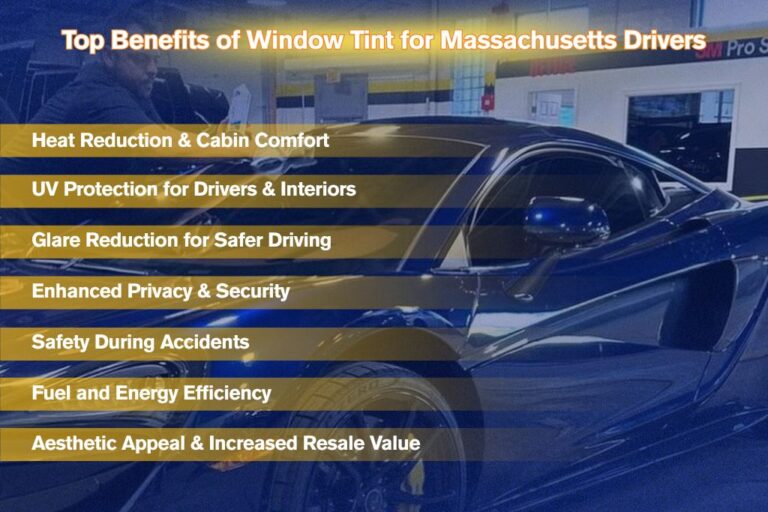 Top Benefits of Window Tint for Massachusetts Drivers